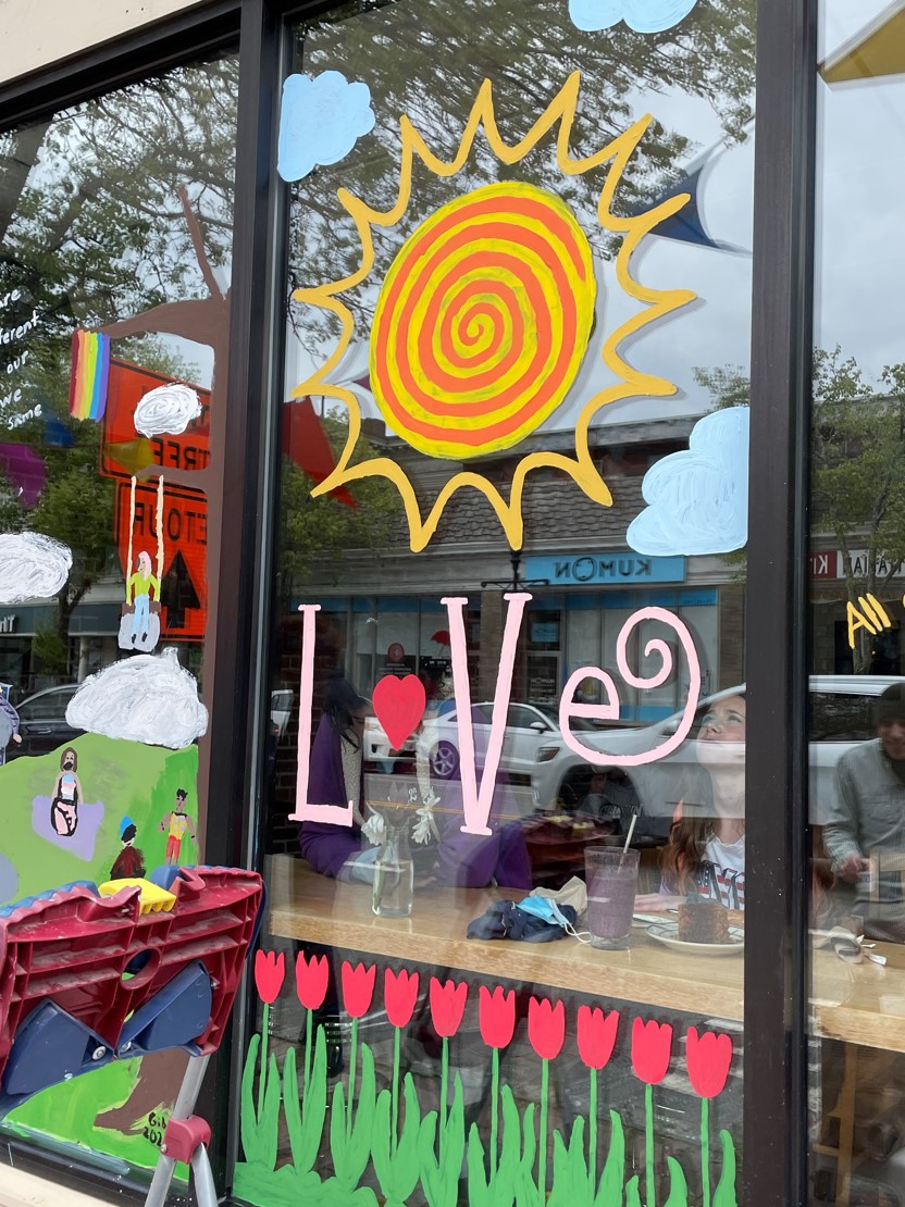 Summer Window Painting Ideas Spring Windows